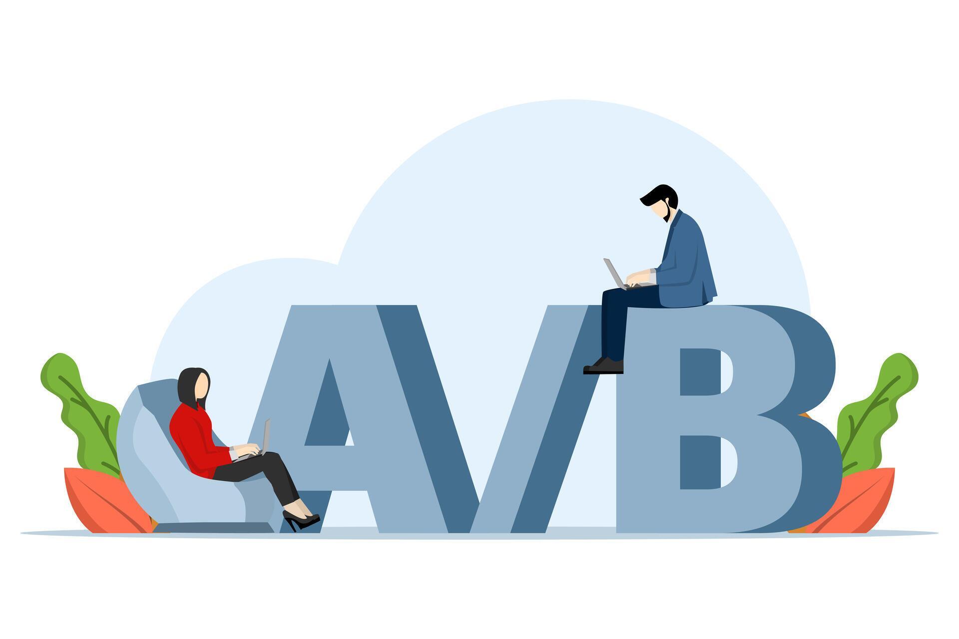 Ab Testing Concept Market Research Concept Of Segmenting Users To Test User Experience For A