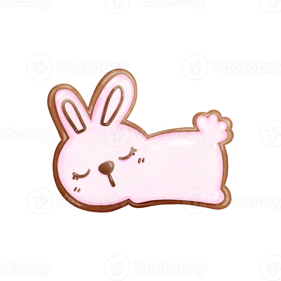 Easter rabbit cookie clip art, rabbit cartoon images, Easter cartoon ...