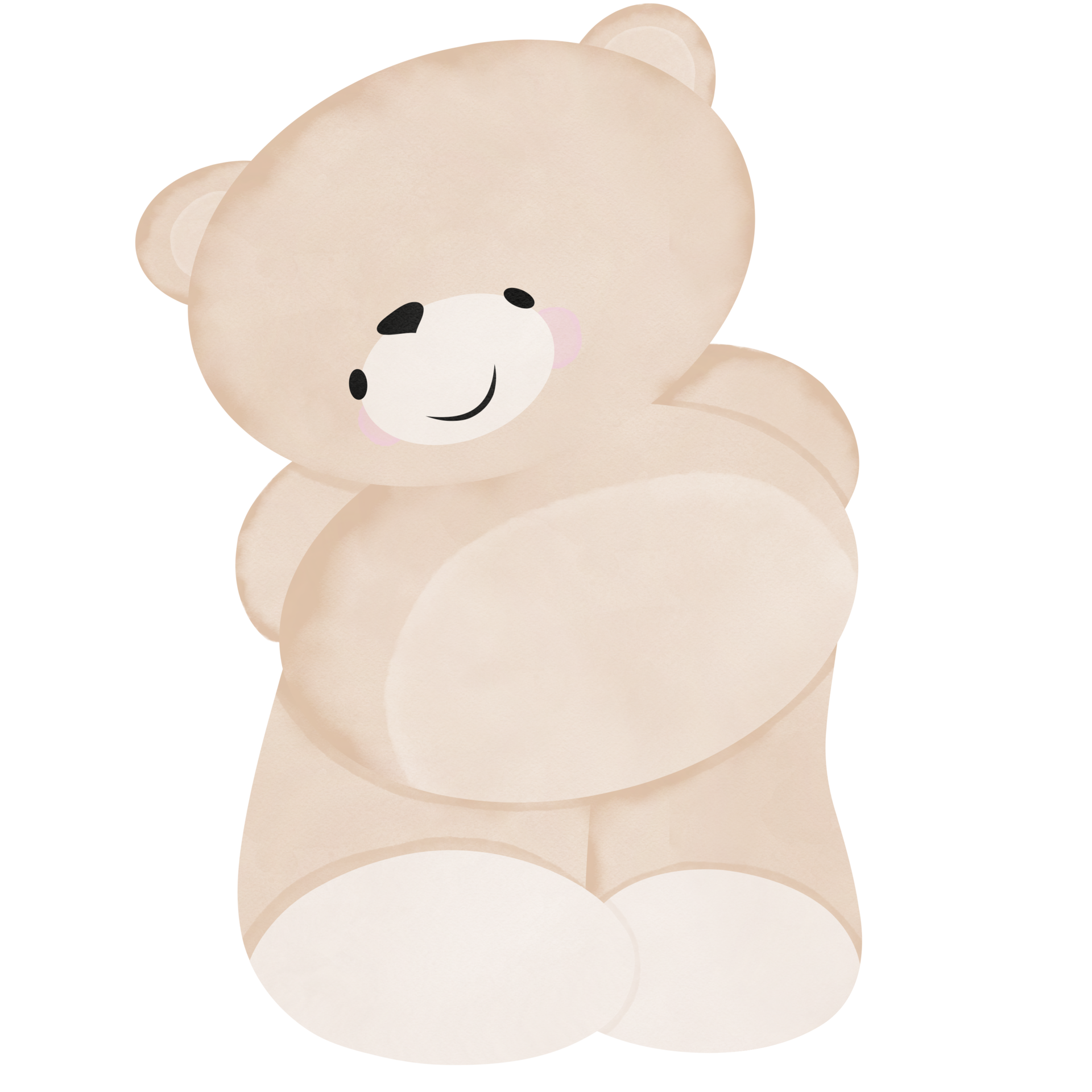 Cute Brown Bear 38360880 Png