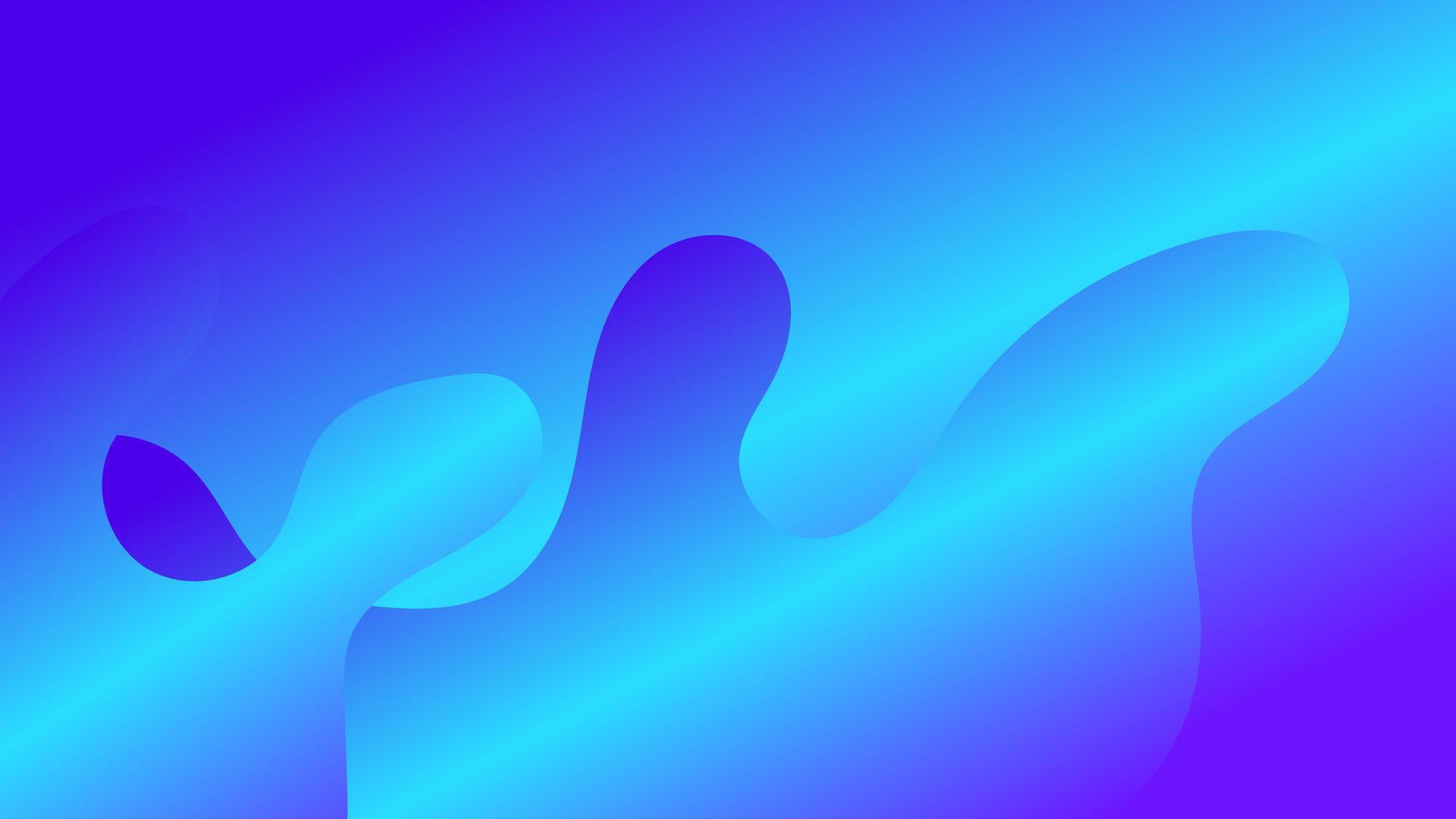 Abstract Background Elegant Gradient Mesh Blue Smooth Liquid Colorful