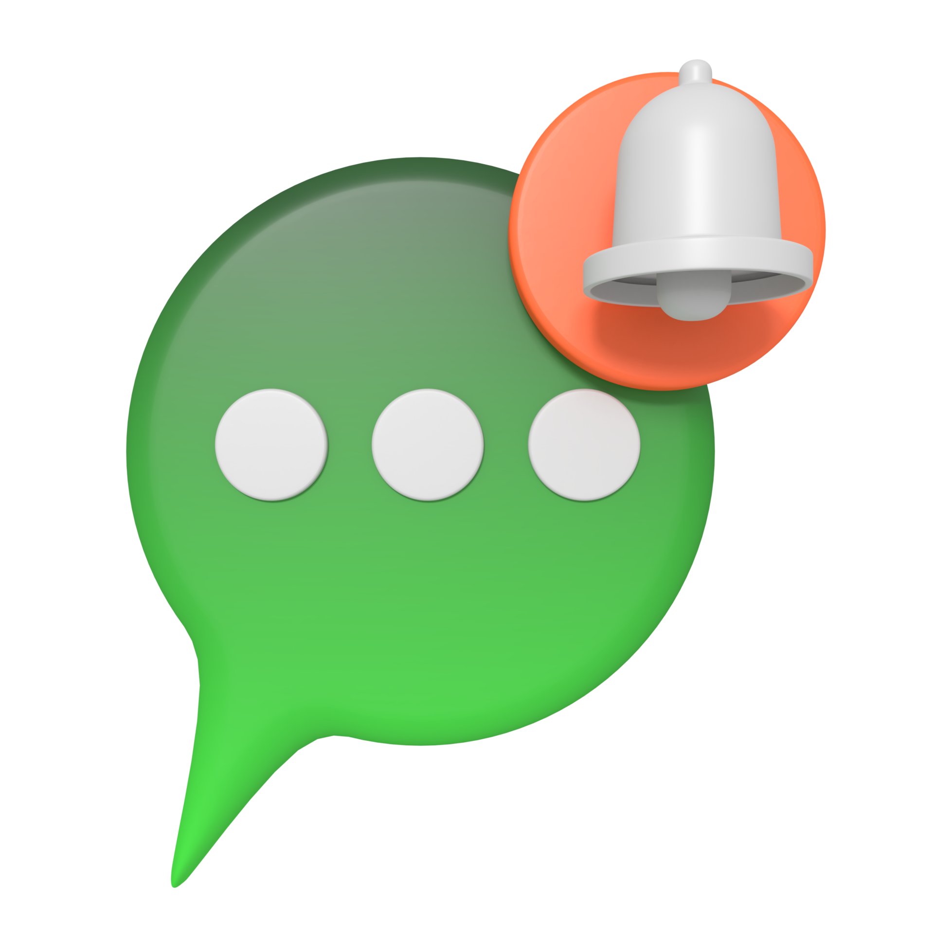 Social Media Bubble With Notification Bell 38366219 PNG