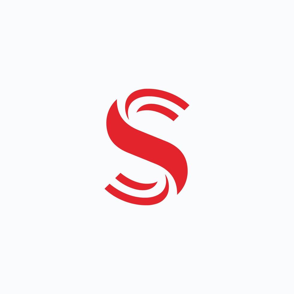 plantilla de vector de logotipo de letra s. diseño de logotipo inicial ... plantilla de vector de logotipo de letra s. diseño de logotipo inicial ...