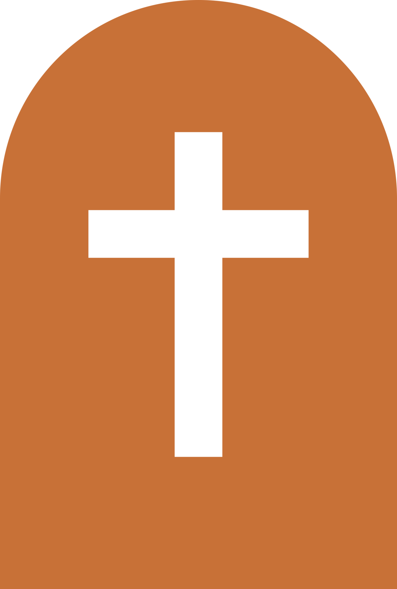 Grave Tombstone With Cross Icon 38367658 Png