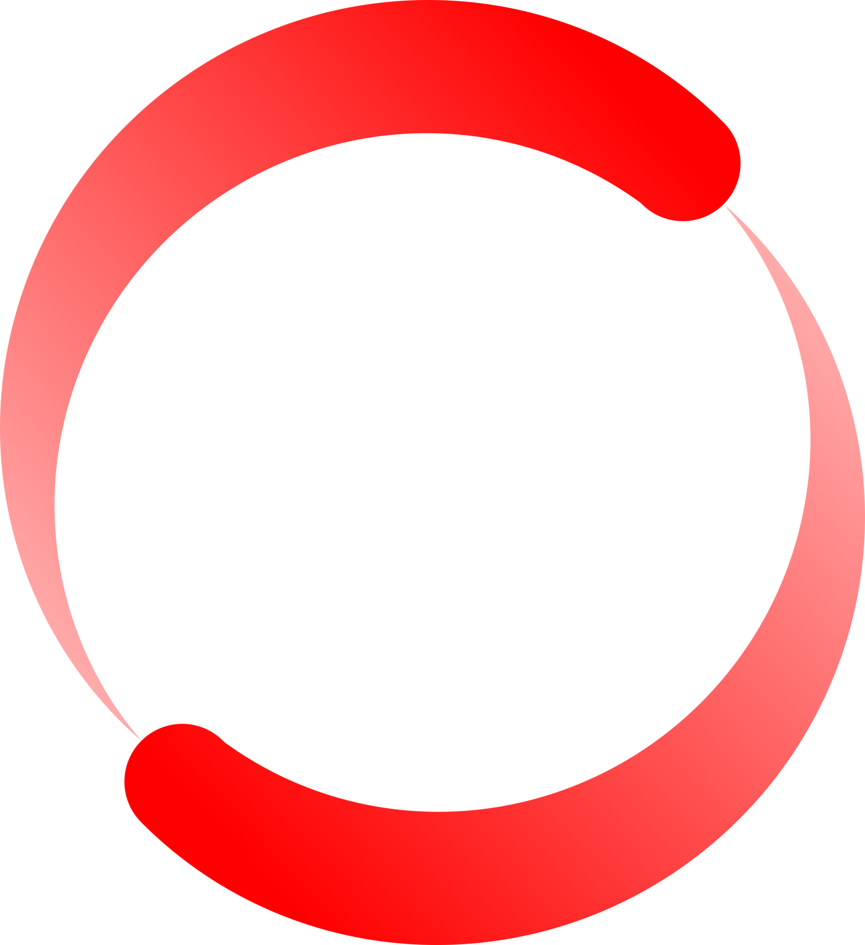 Red brush loading circle sign icon 38367682 PNG