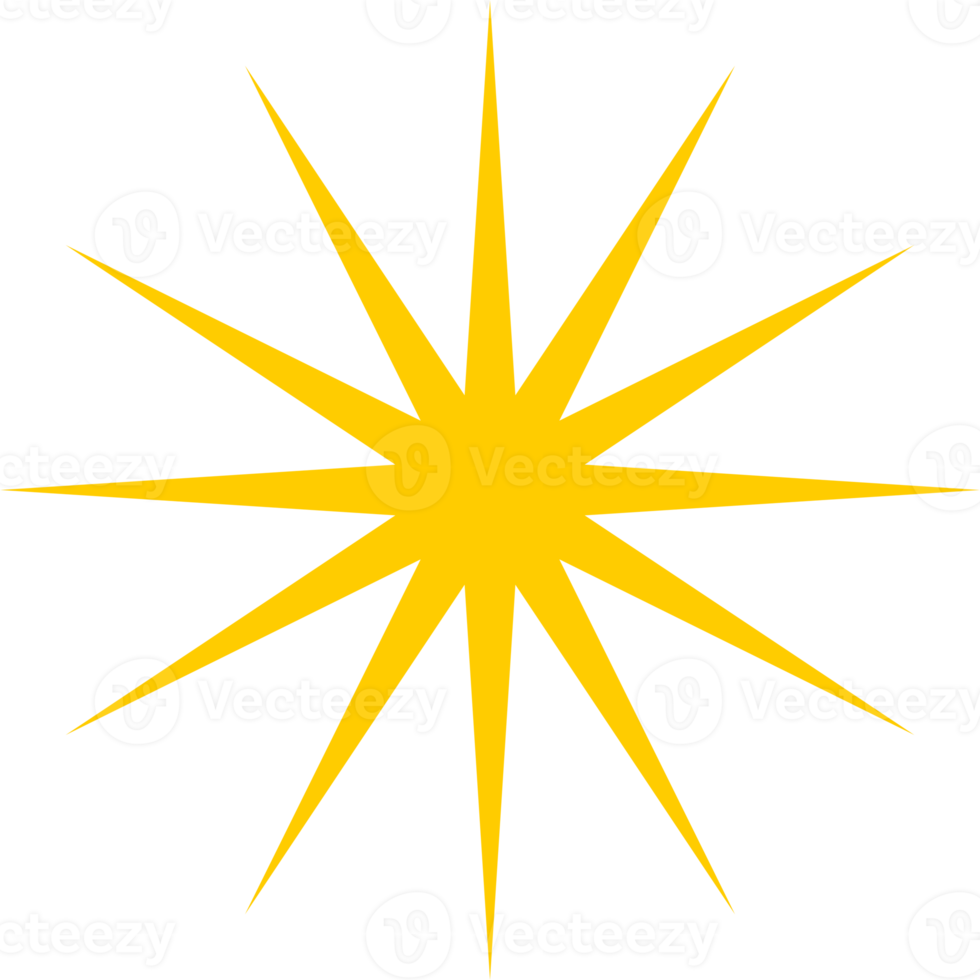 shining sparkle light star icon 38367738 PNG