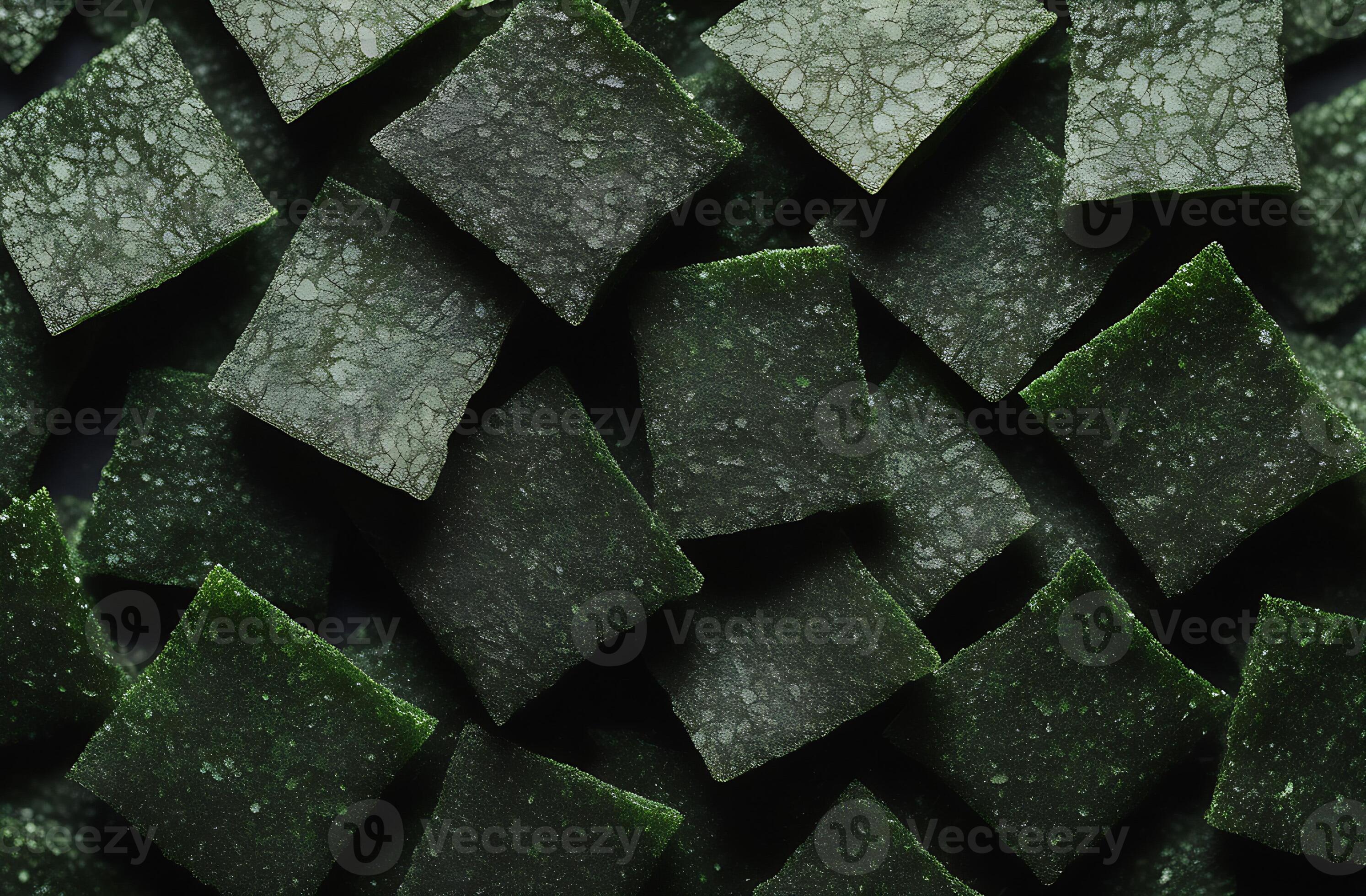 ai generado hecho en casa nori papas fritas con semillas me gusta fondo, crujiente textura y ...