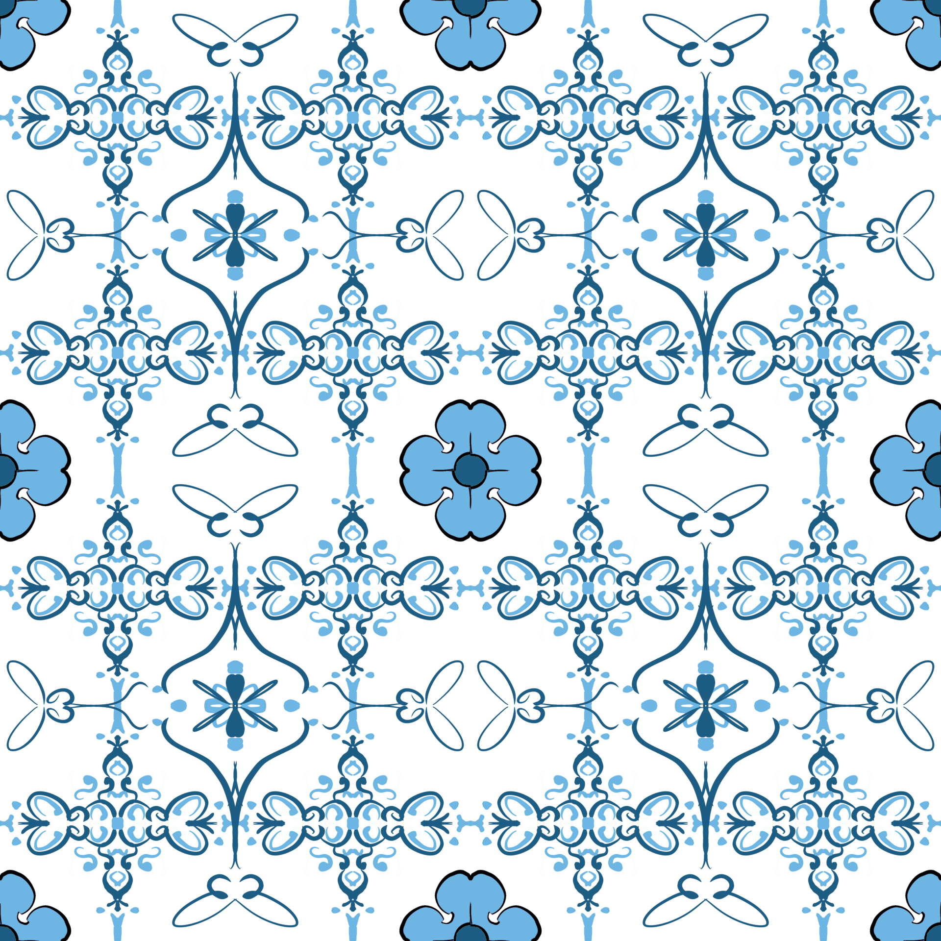Geometric Floral Seamless Pattern in PNG Transparent background .png ... Geometric Floral Seamless Pattern in PNG Transparent background .png ...