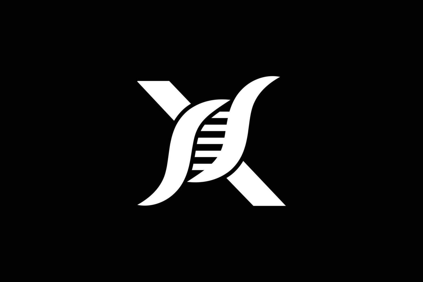 Letter X Genetic Logo Design Template 38370593 Vector Art at Vecteezy