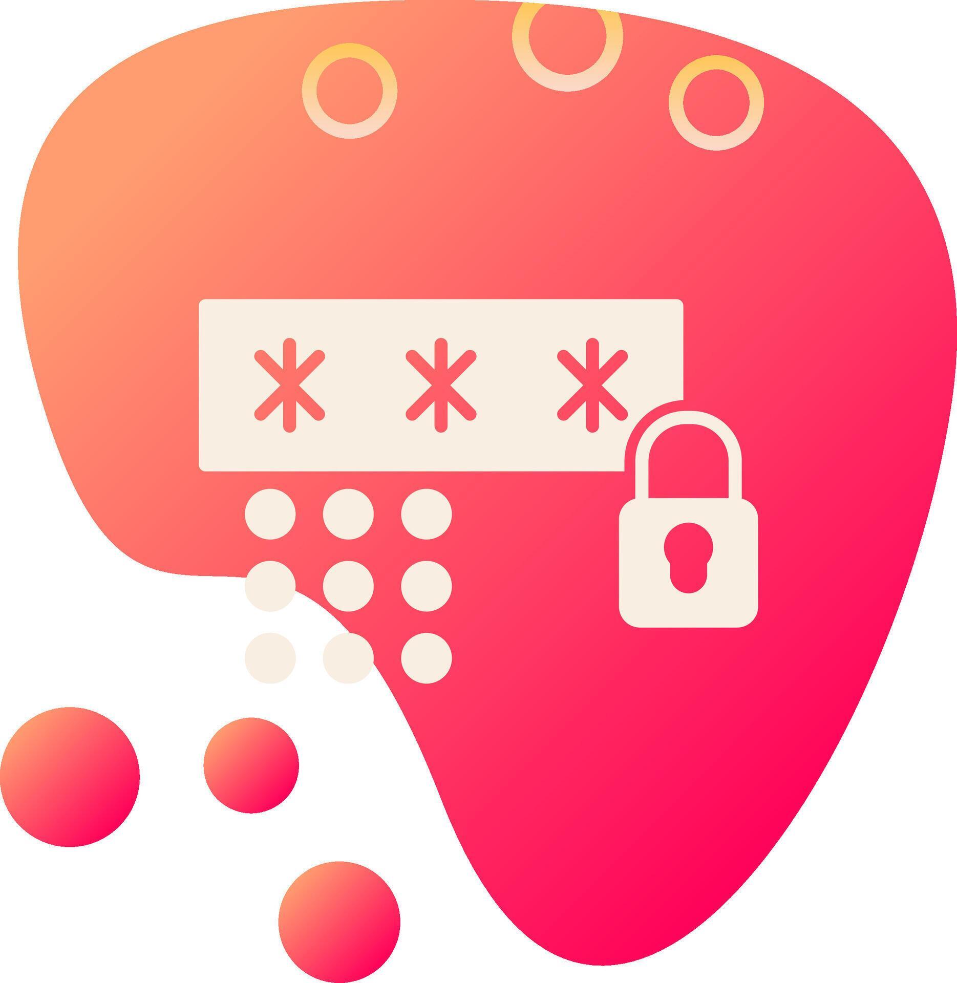 Passcode Vector Icon 38372184 Vector Art at Vecteezy