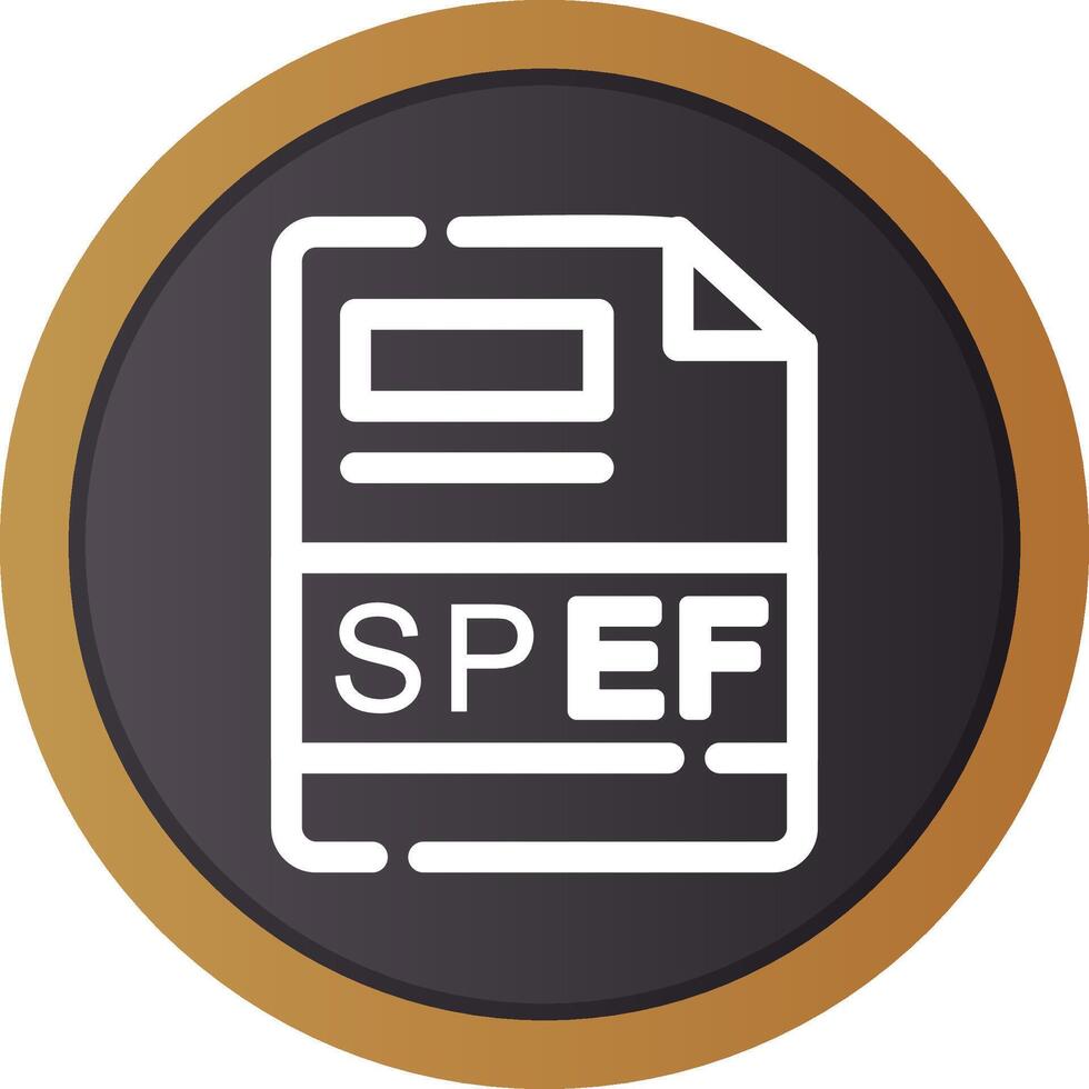 SPEF Creative Icon Design 38392828 Vector Art at Vecteezy