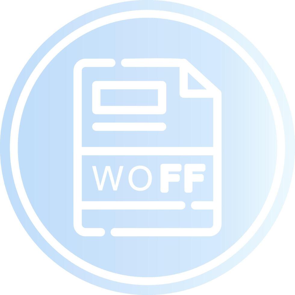 WOFF Creative Icon Design 38420044 Vector Art at Vecteezy