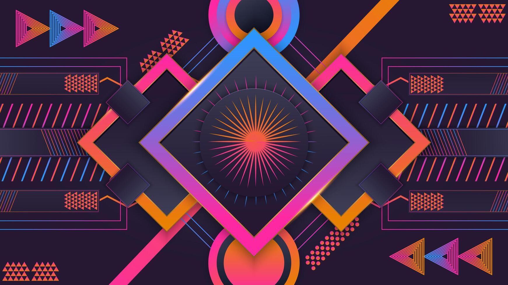 geometric abstract futuristic gradient background design 38439488 ...