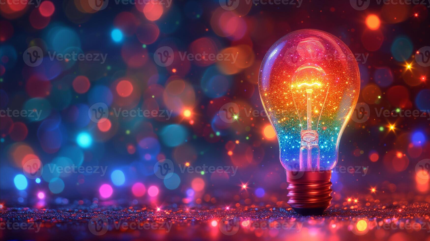 Colorful Light Bulb Stock Photos, Images and Backgrounds for Free Download