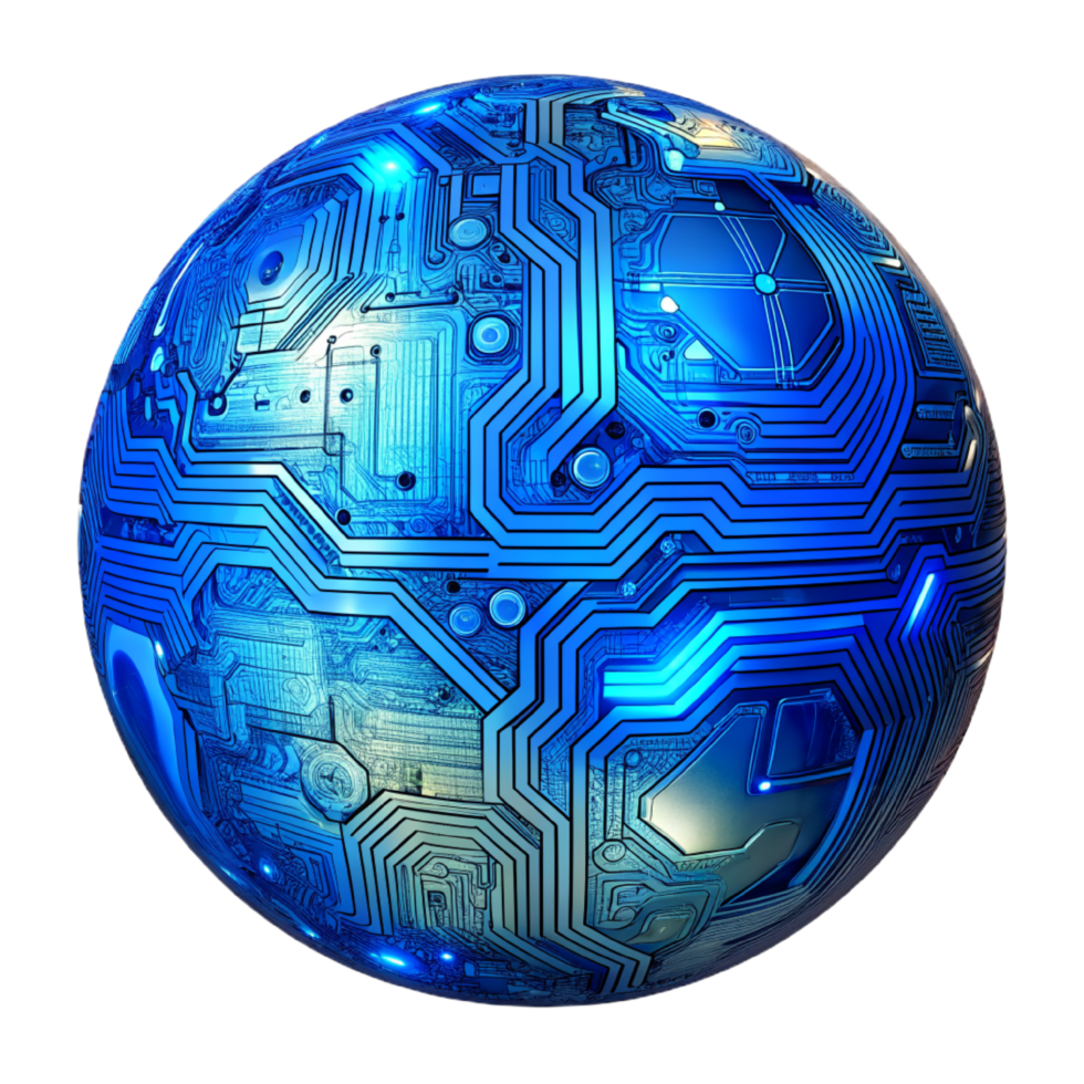 Ai Generated 3d World Global Network Digital Technology 38441340 Png