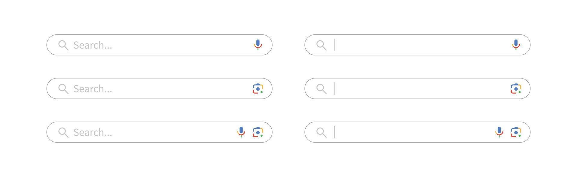 Search bar flat vector icon. User interface sign symbol vector 38449951 Vector Art at Vecteezy