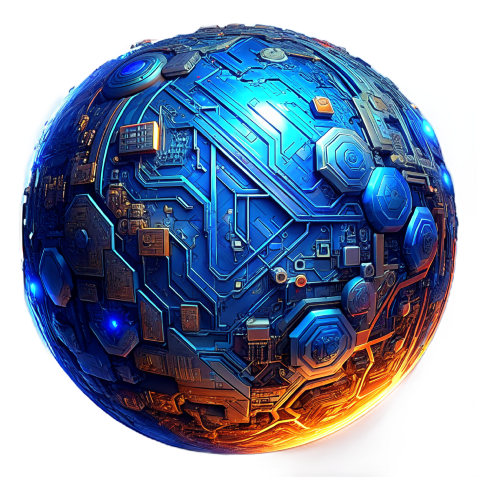 Ai Generated World Global Network Digital Technology 38462784 Png