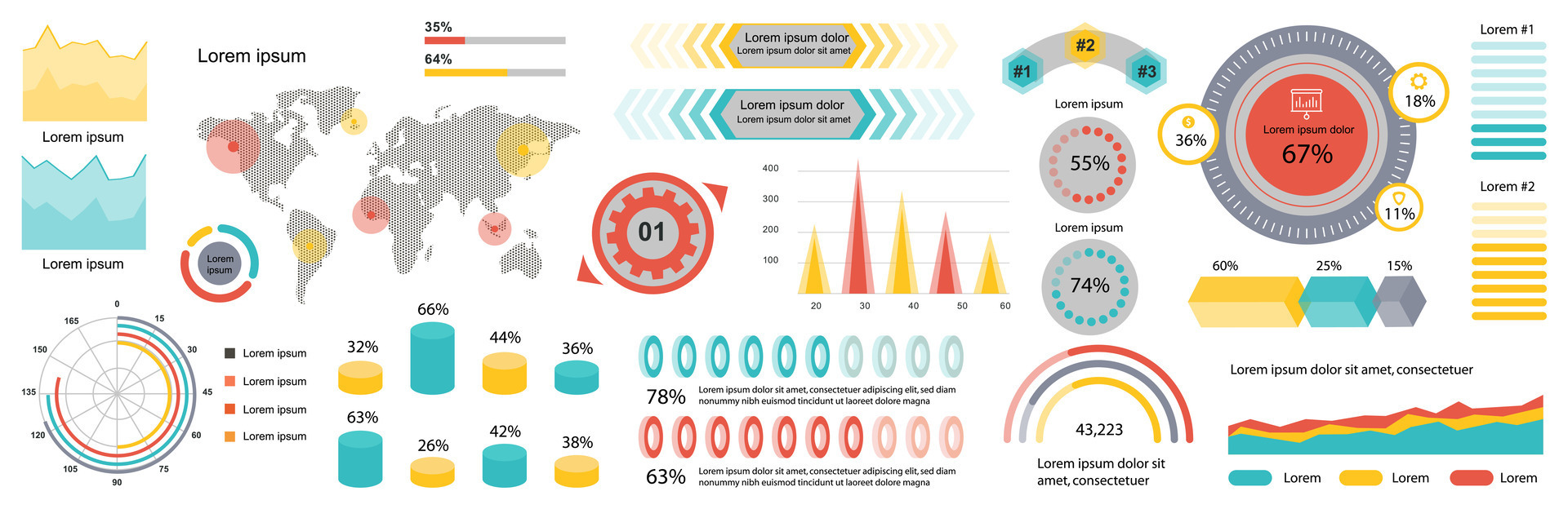 Mega Set Of Travel Infographic Elements Data Visualization Vector Design Template Can Be Used