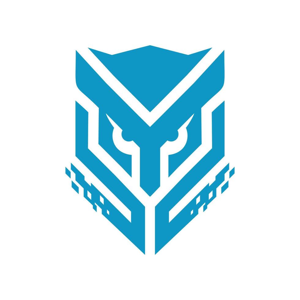 security owl logo vector 38466708 Vector Art at Vecteezy