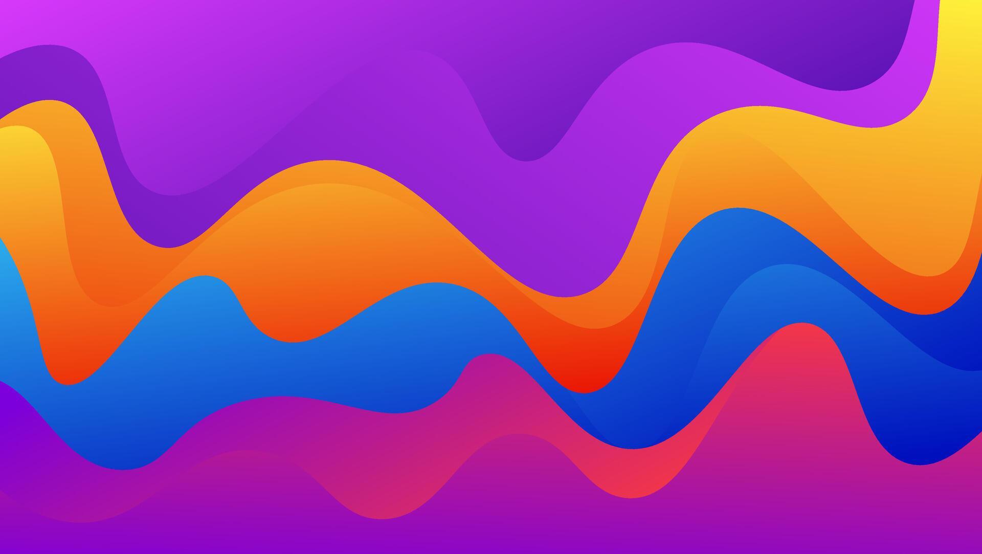 Modern Abstract Colorful Gradient Waves Background Design 38467796 ...