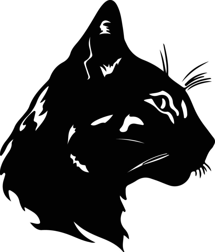 Cheetoh Cat silhouette portrait 38491385 Vector Art at Vecteezy