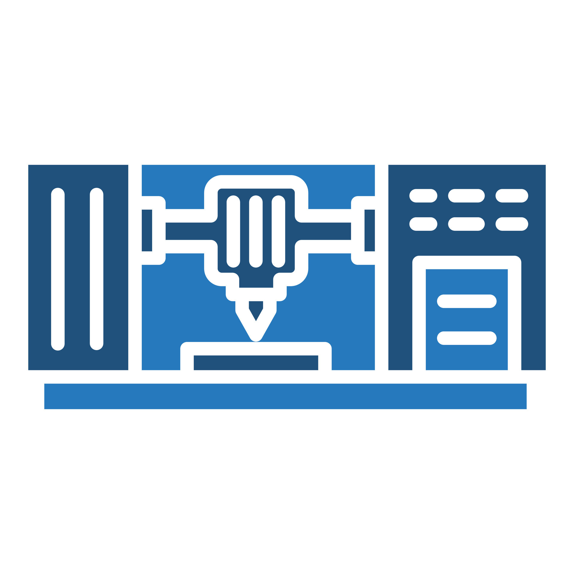 Machining Center icon line vector illustration 38493478 Vector Art at ... Machining Center icon line vector illustration 38493478 Vector Art at ...