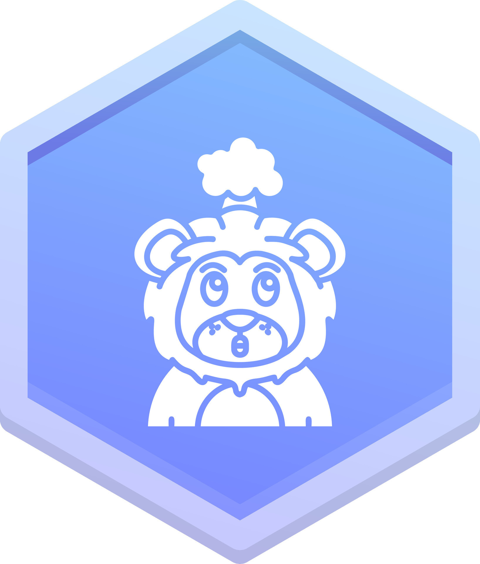 Exploding Polygon Icon 38500000 Vector Art at Vecteezy