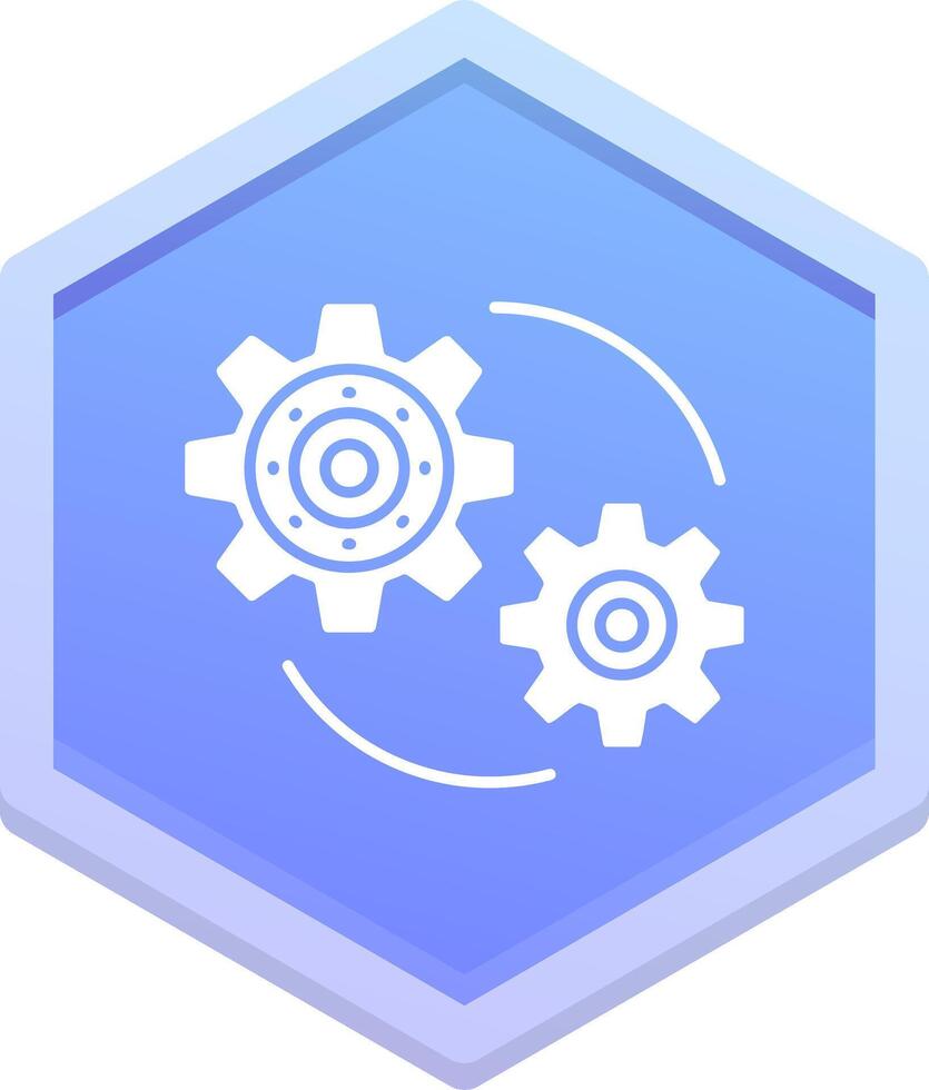 Setting Polygon Icon 38500811 Vector Art at Vecteezy