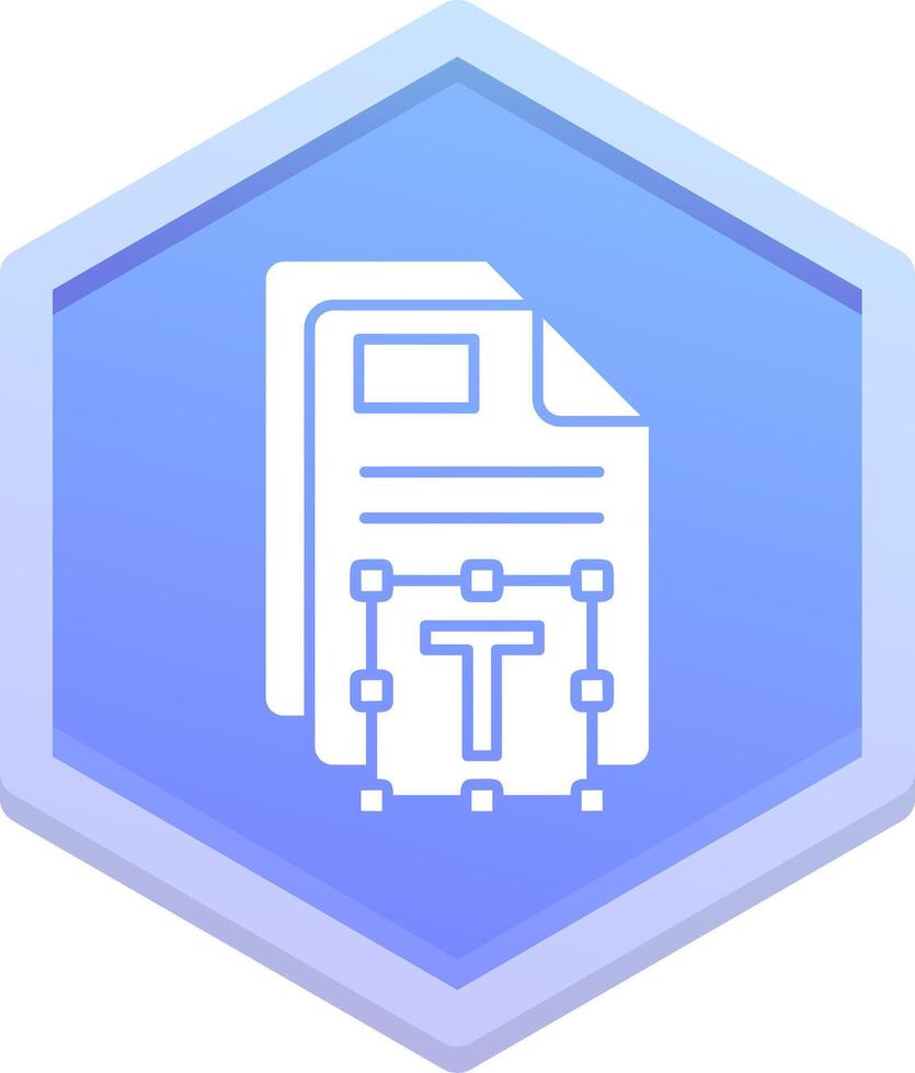 Text Polygon Icon 38504360 Vector Art at Vecteezy