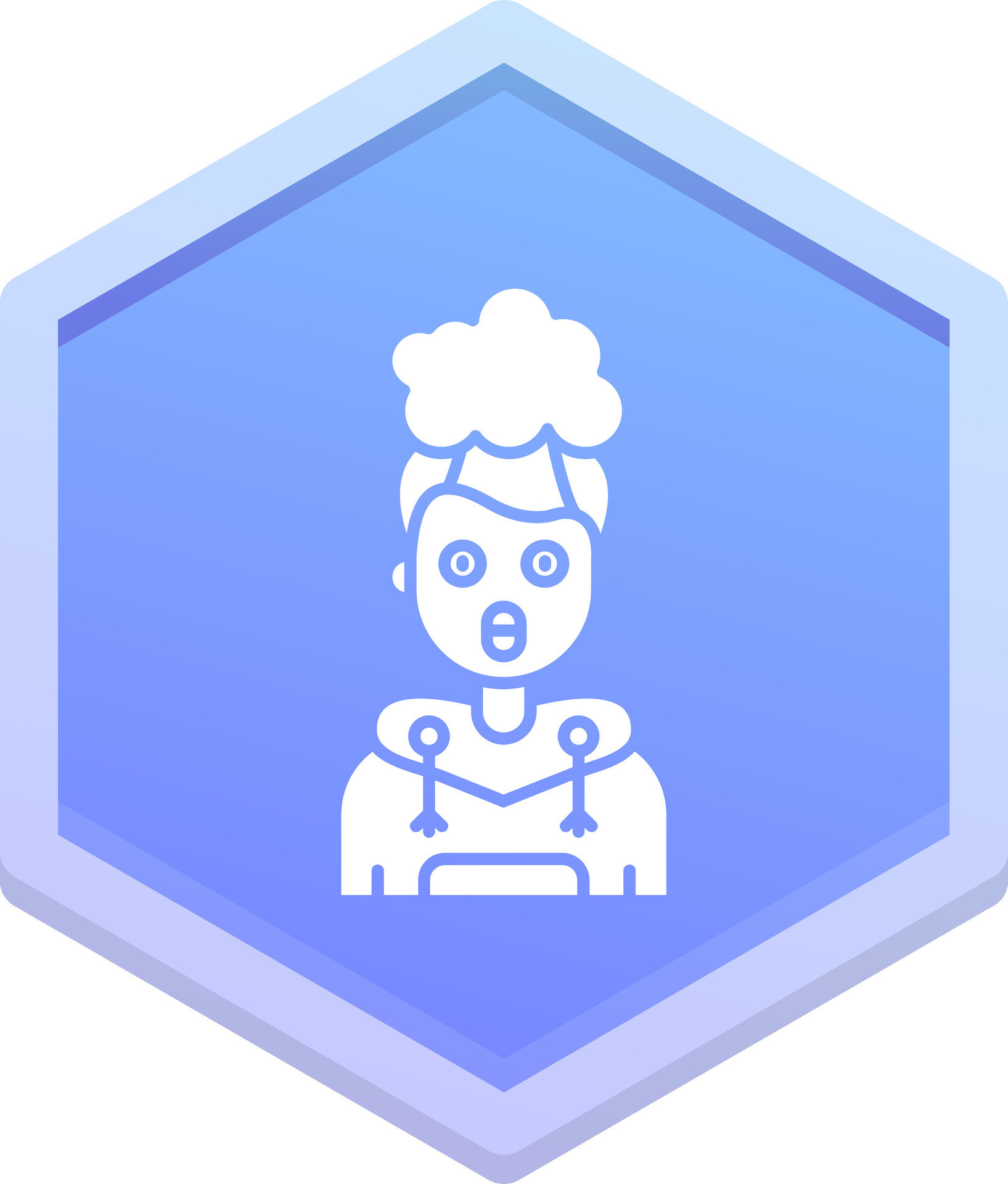 Exploding Polygon Icon 38505058 Vector Art at Vecteezy