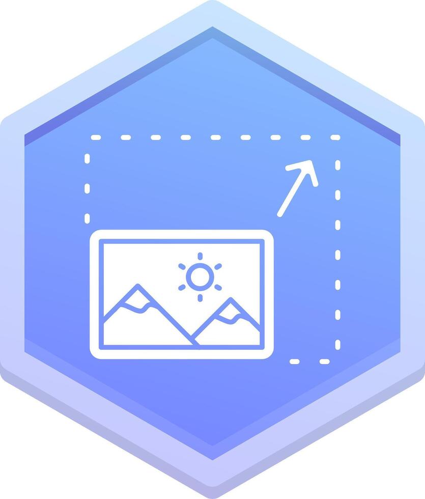 Resize Polygon Icon 38505792 Vector Art At Vecteezy