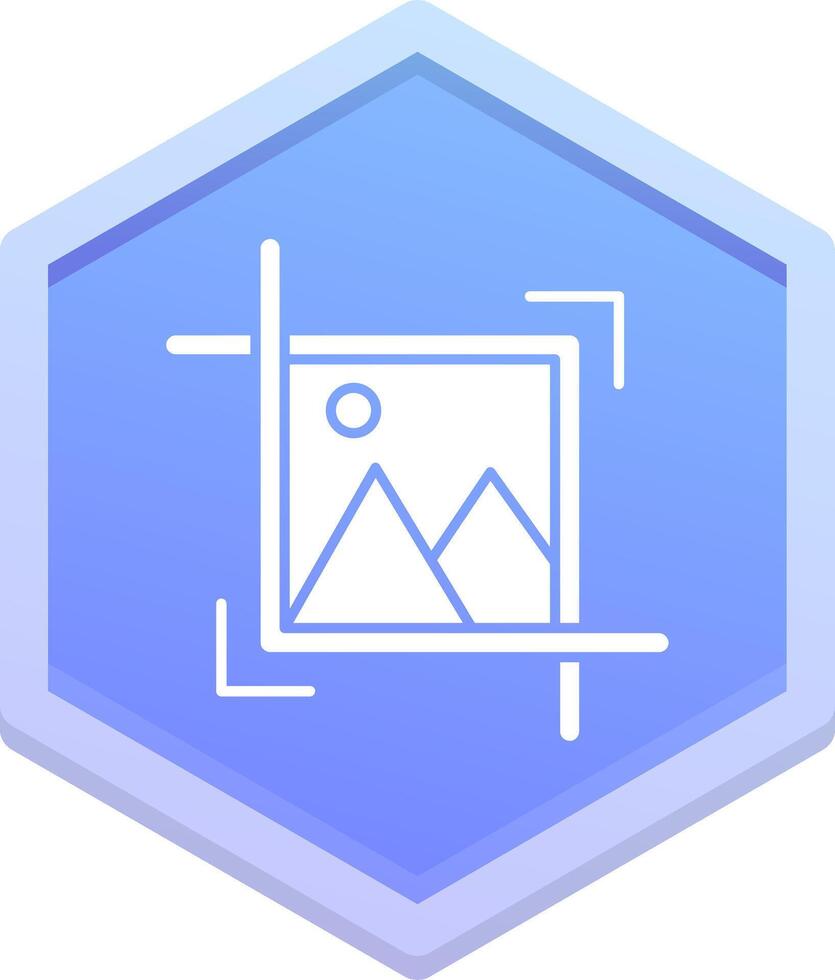 Crop Polygon Icon 38505808 Vector Art at Vecteezy