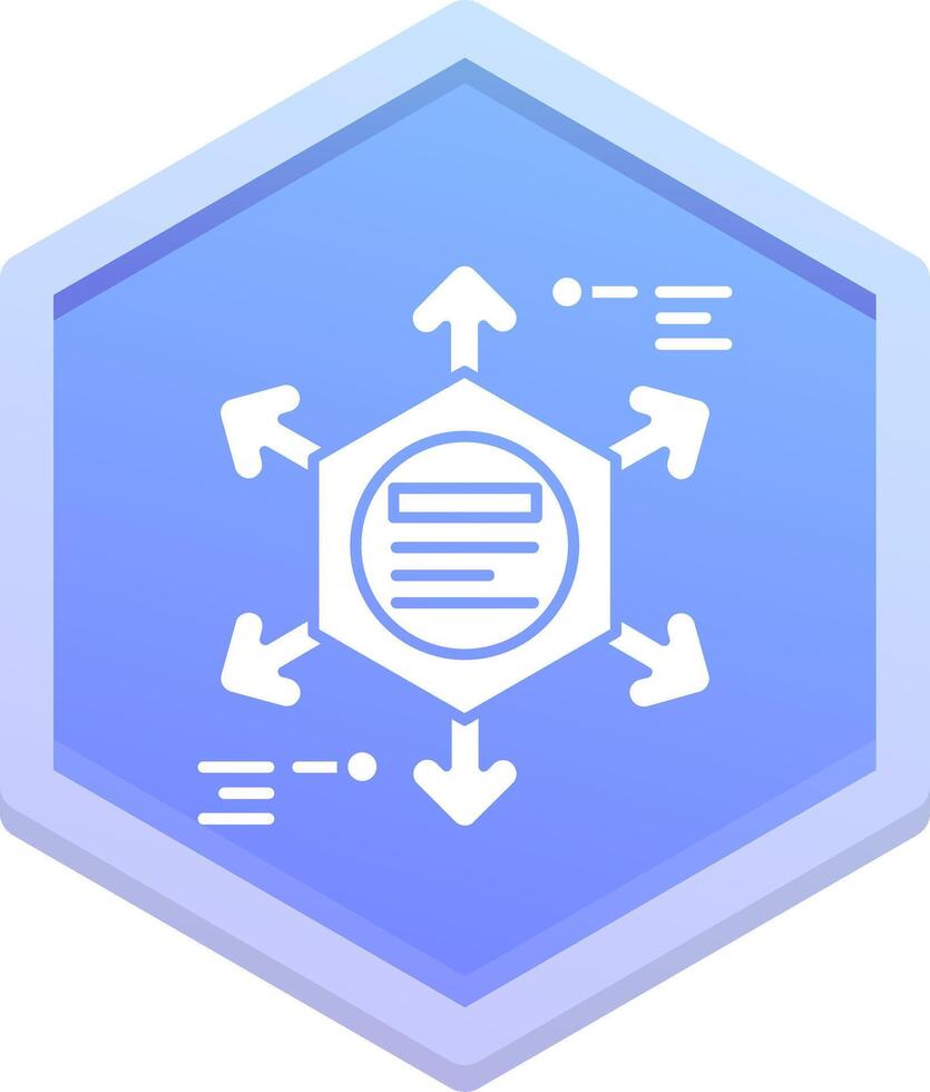 Diagram Polygon Icon 38506212 Vector Art at Vecteezy
