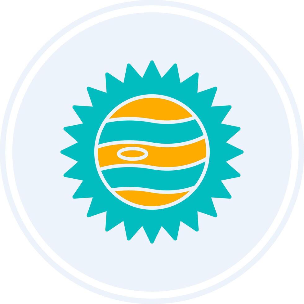 Eclipse Glyph Two Colour Circle Icon 38506509 Vector Art at Vecteezy