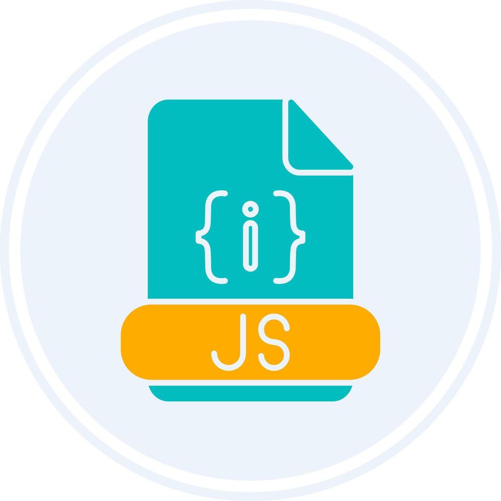 Js Format Glyph Two Colour Circle Icon 38507171 Vector Art at Vecteezy