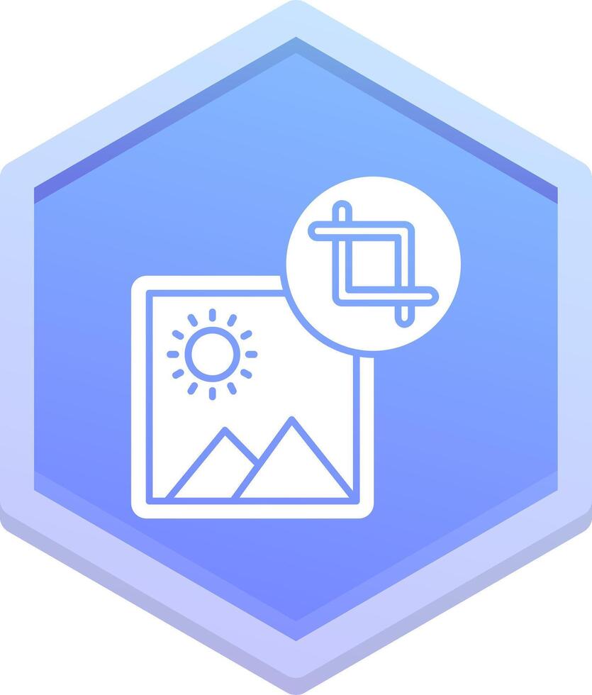 Crop Polygon Icon 38507247 Vector Art at Vecteezy