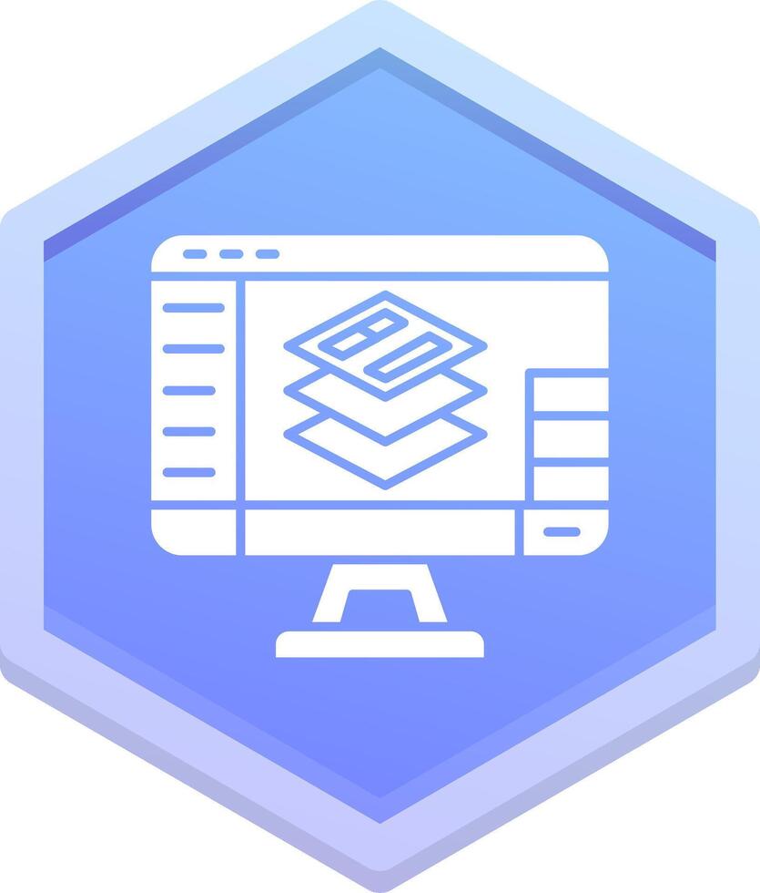 Layers Polygon Icon 38508131 Vector Art at Vecteezy