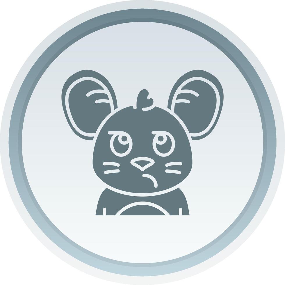 Suspicious Solid button Icon 38513573 Vector Art at Vecteezy