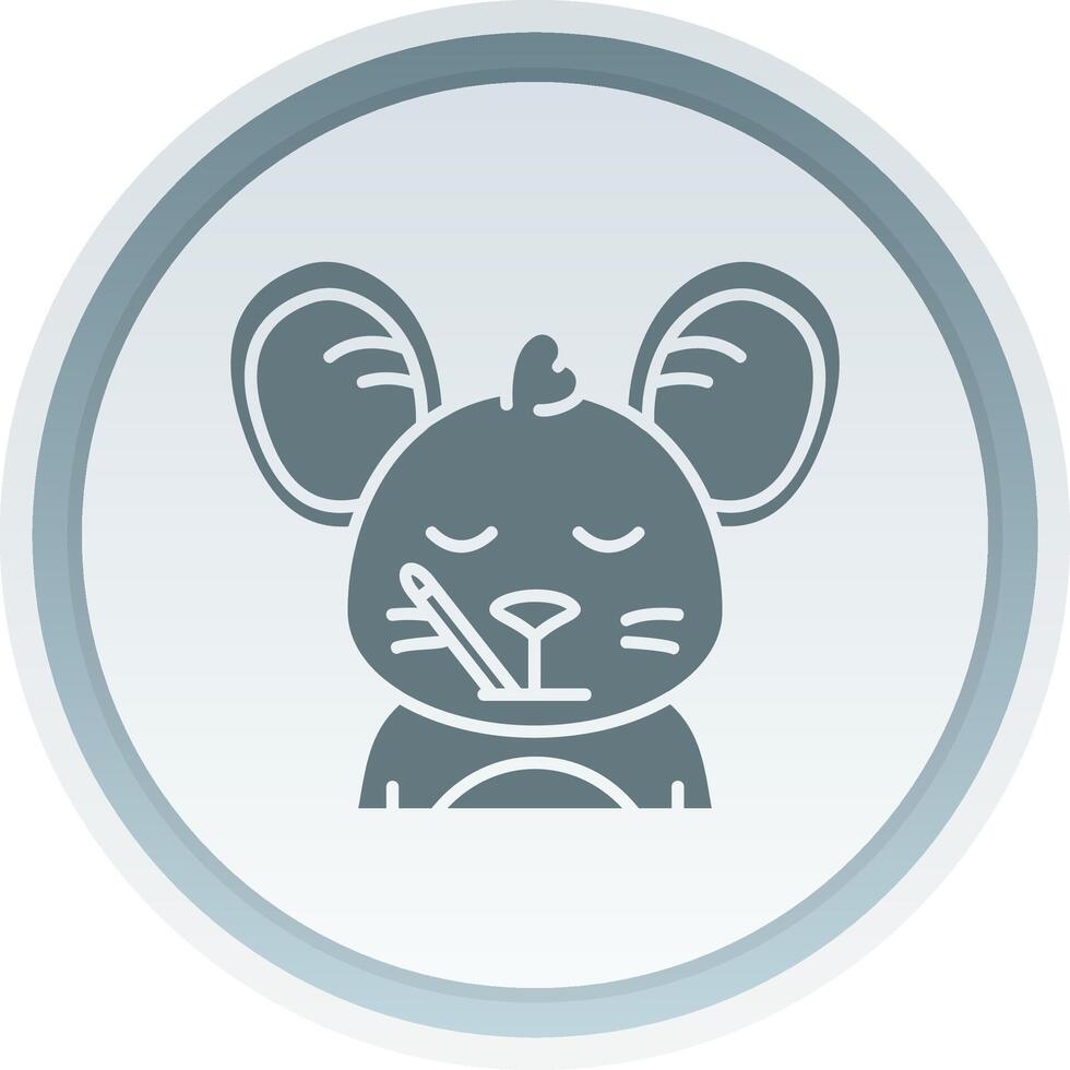 Sick Solid button Icon 38513586 Vector Art at Vecteezy