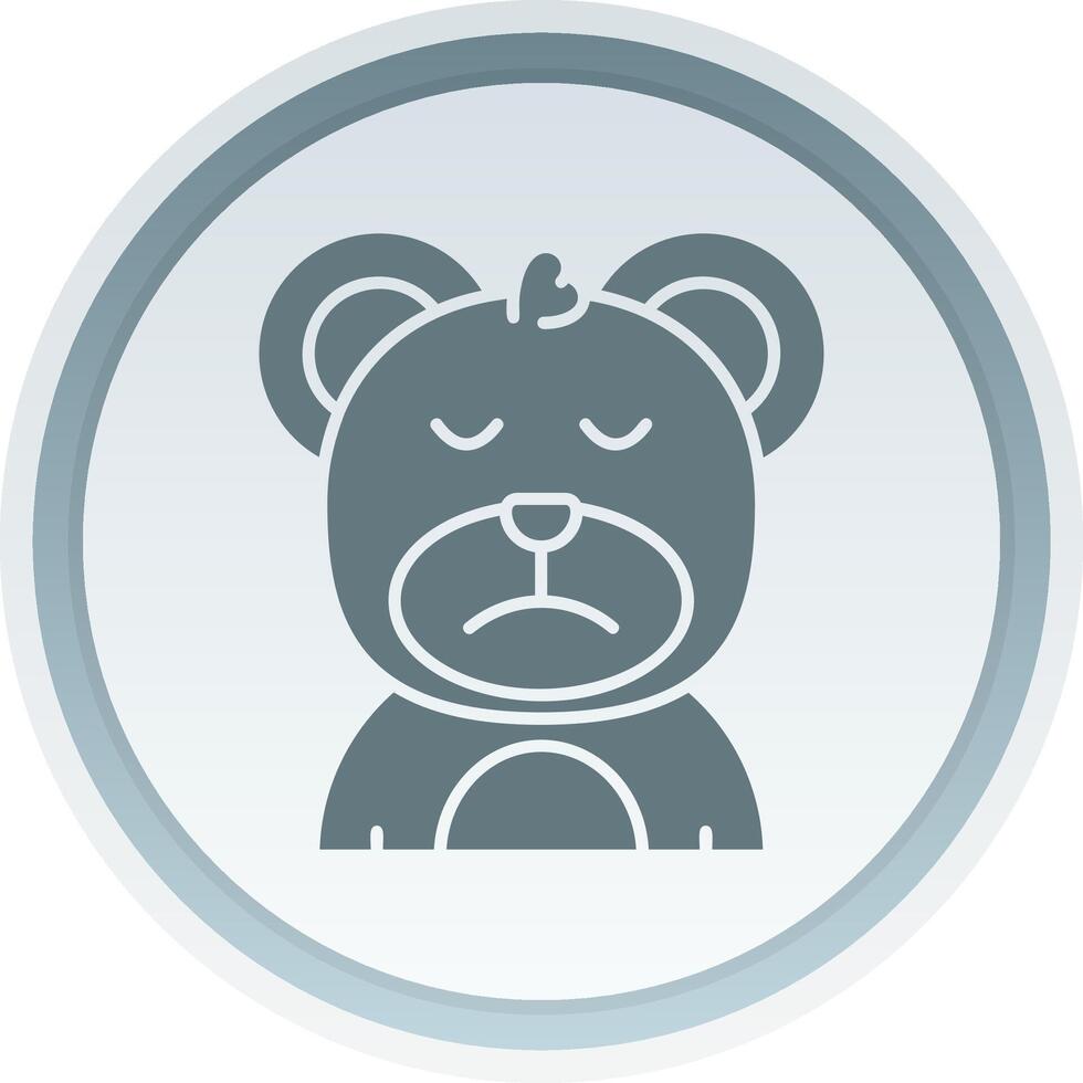 Sad Solid button Icon 38513614 Vector Art at Vecteezy