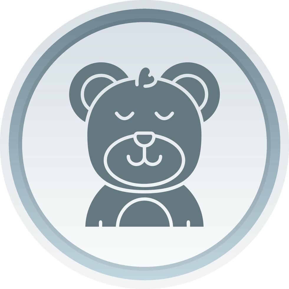 Relieved Solid button Icon 38513621 Vector Art at Vecteezy