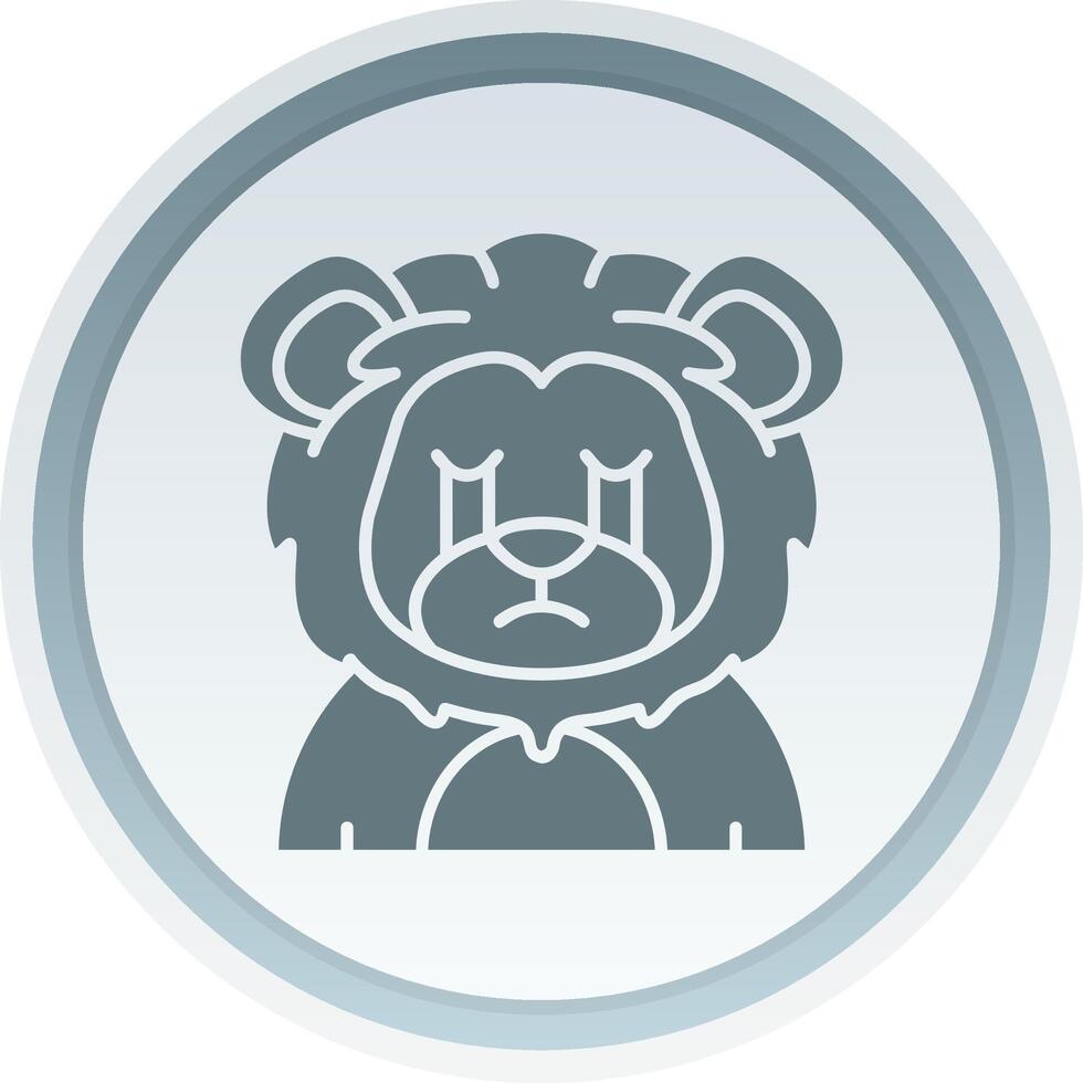 Cry Solid button Icon 38513638 Vector Art at Vecteezy