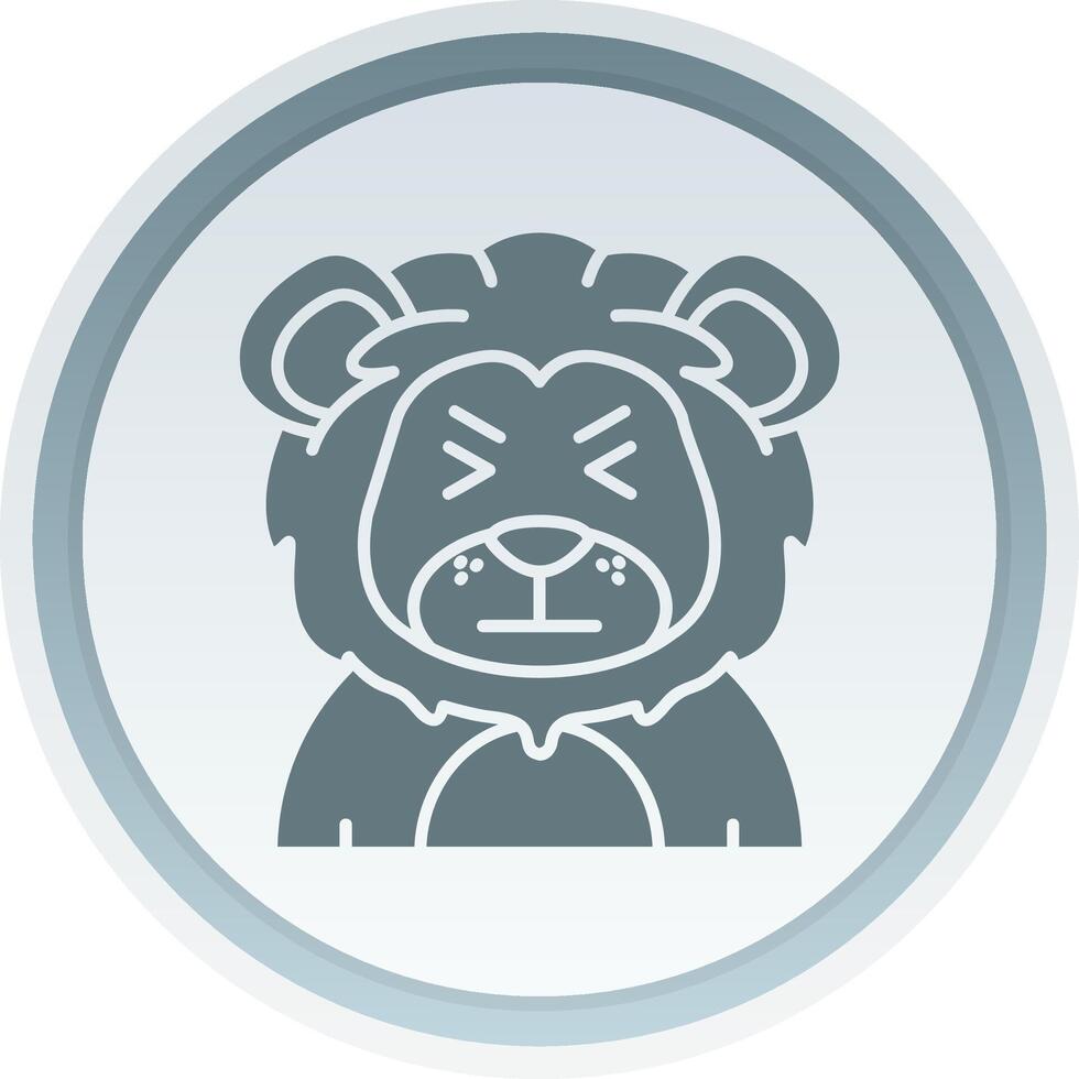 Angry Solid button Icon 38513642 Vector Art at Vecteezy