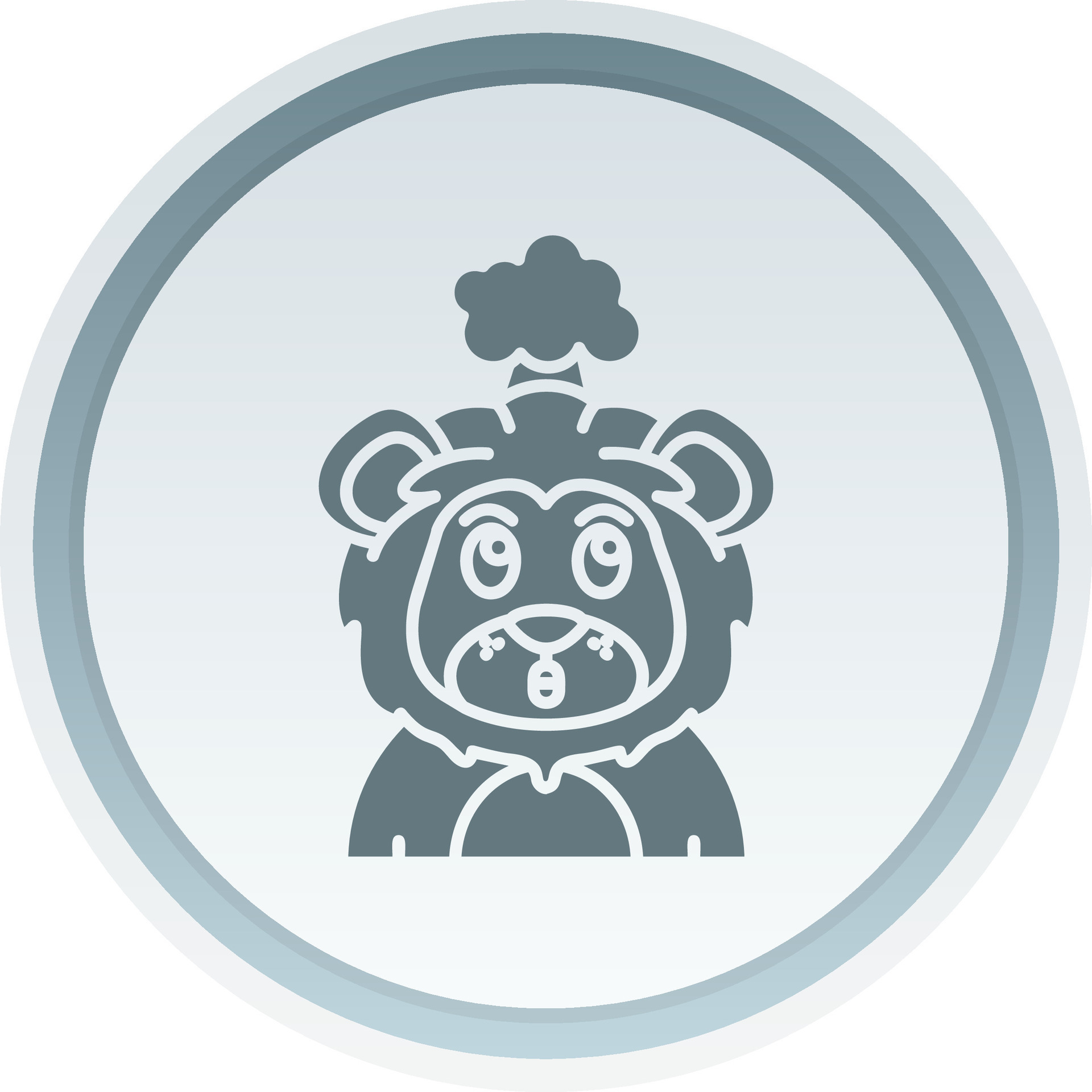 Exploding Solid button Icon 38513655 Vector Art at Vecteezy