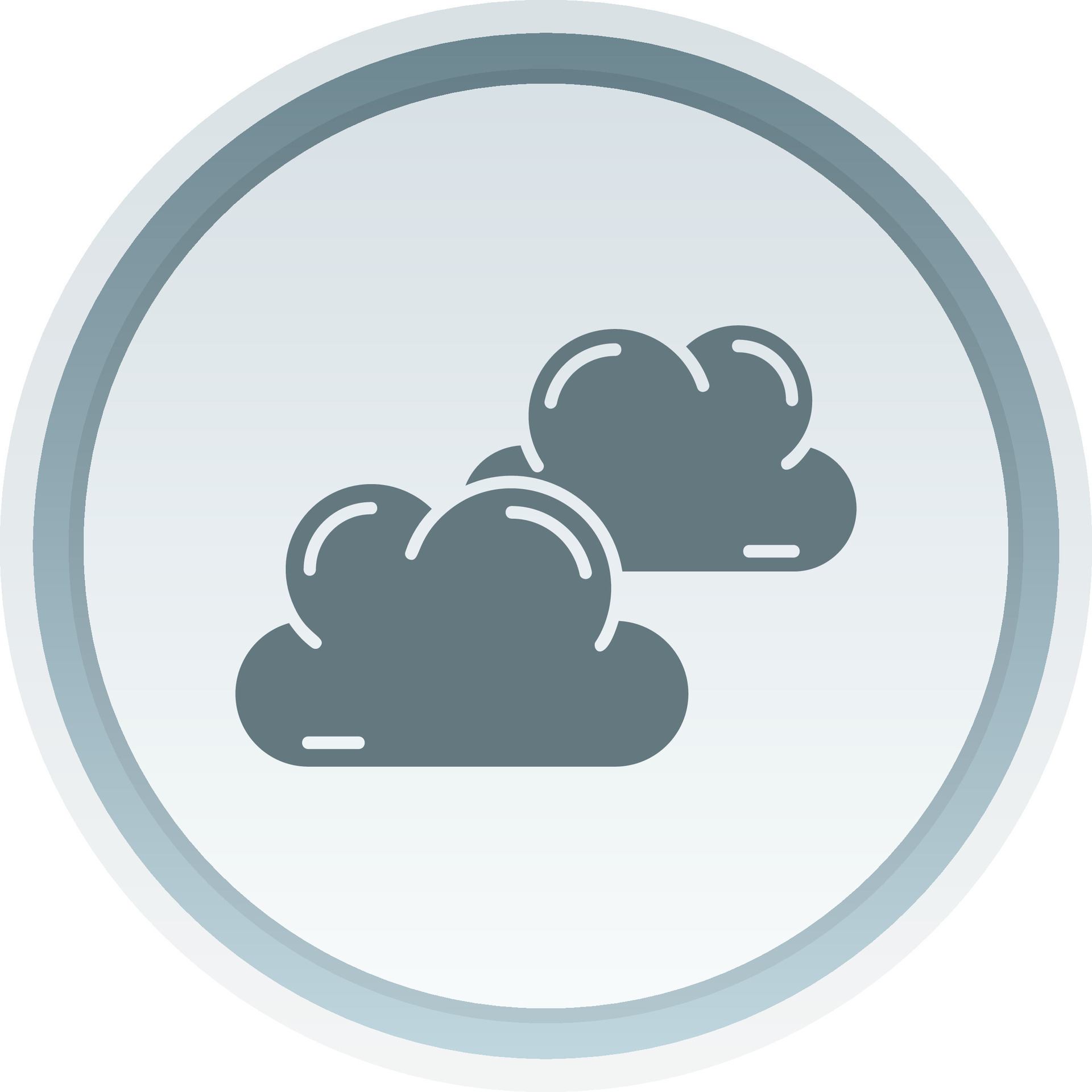 Cloud Solid button Icon 38513682 Vector Art at Vecteezy