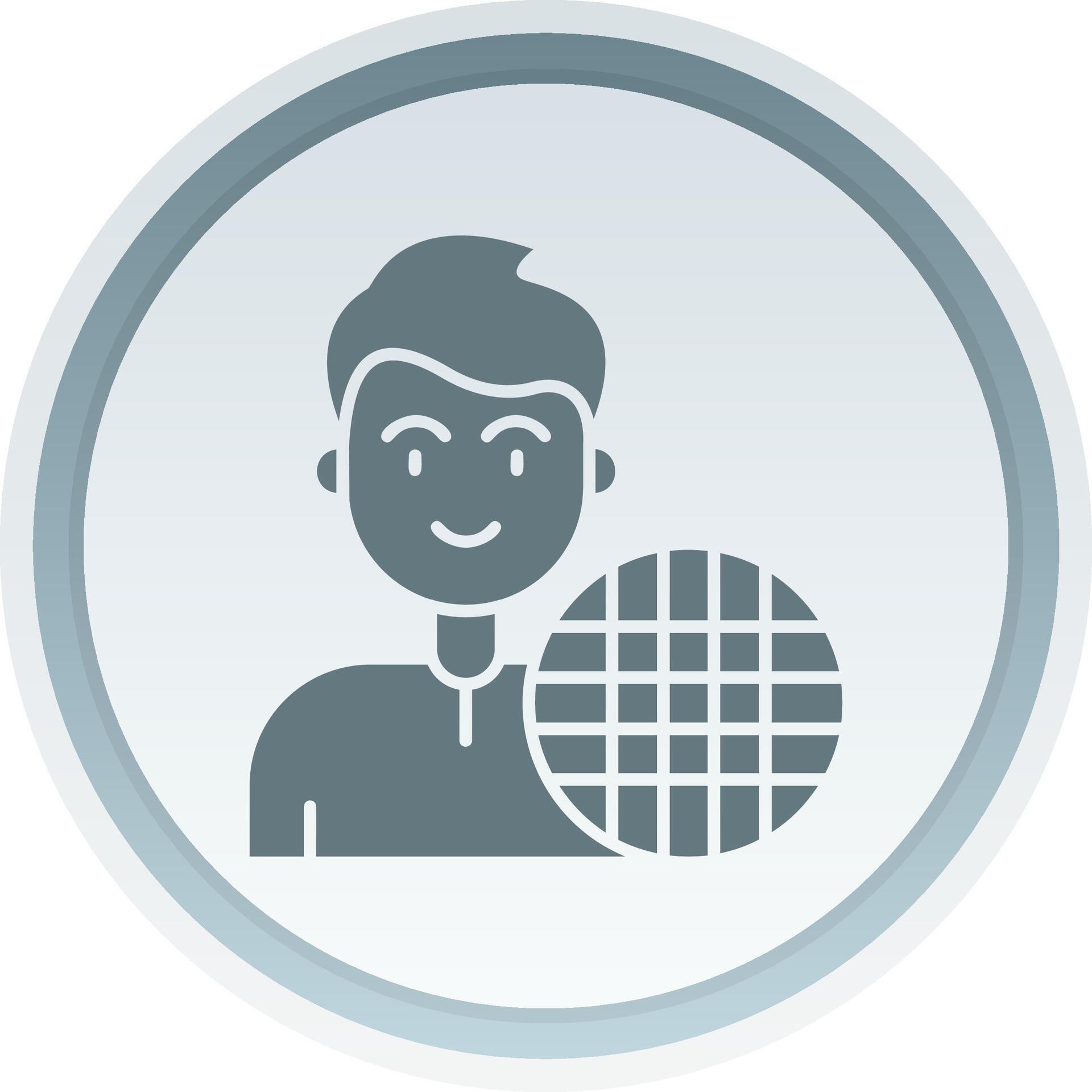 Grid Solid button Icon 38516946 Vector Art at Vecteezy
