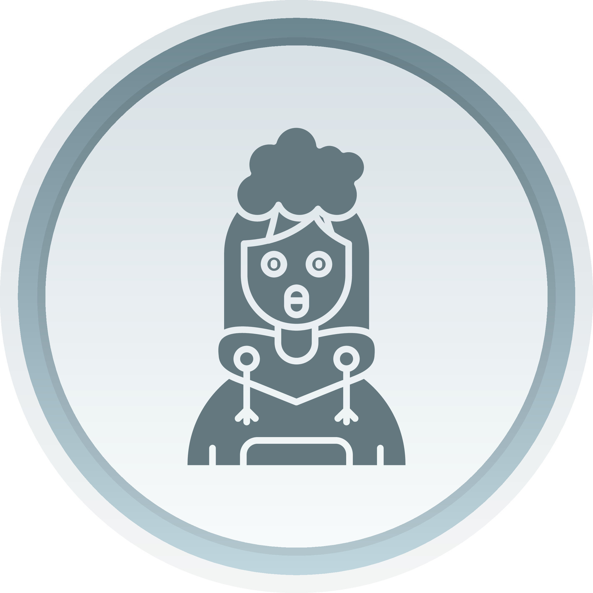 Exploding Solid button Icon 38517787 Vector Art at Vecteezy