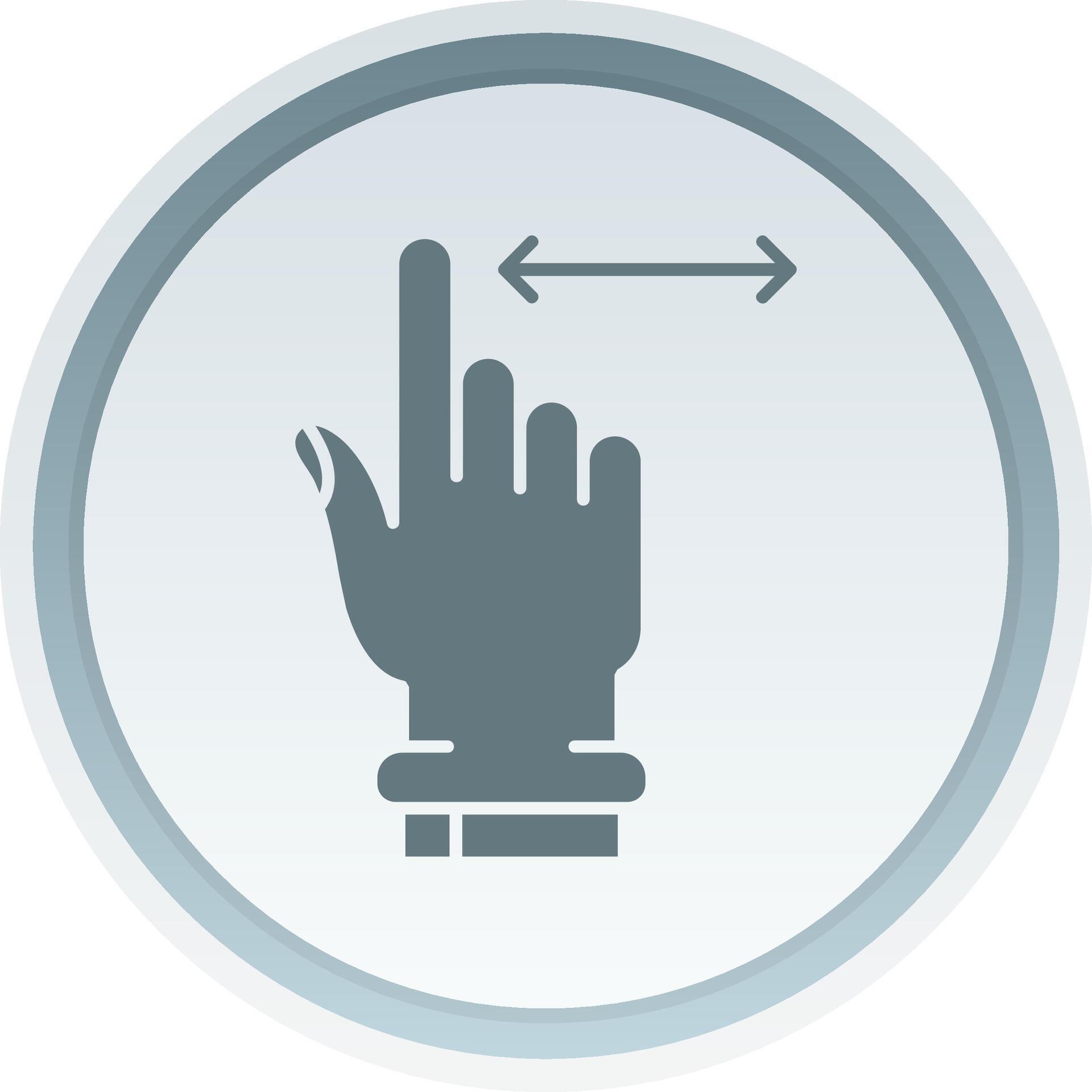 Horizontal Scroll Solid button Icon 38518004 Vector Art at Vecteezy