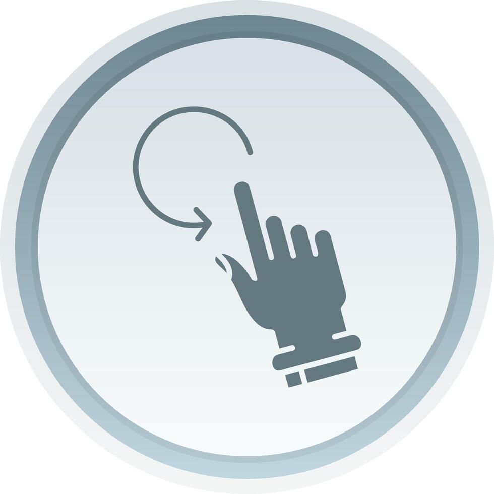 Rotate Solid button Icon 38518012 Vector Art at Vecteezy