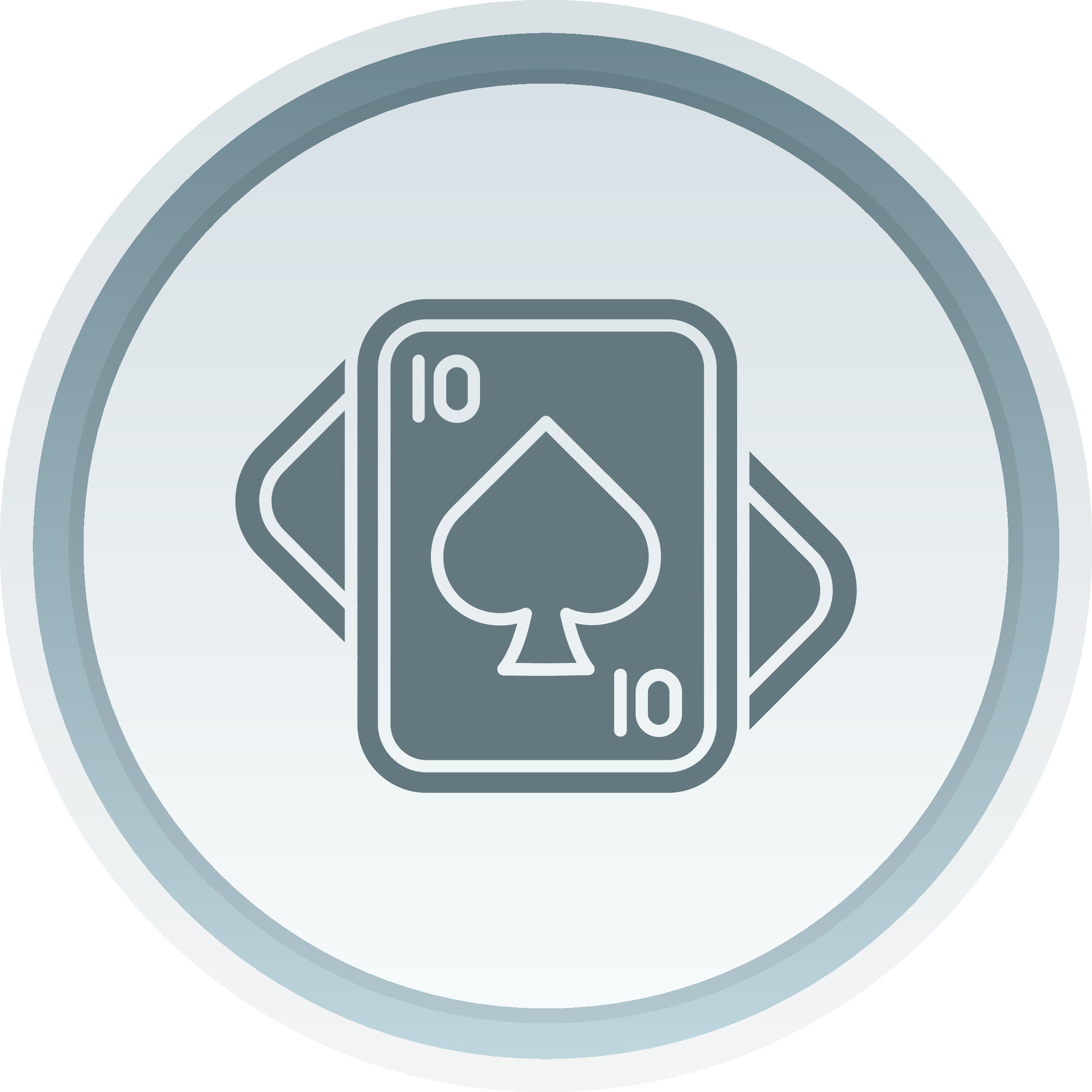 Spades Solid button Icon 38518024 Vector Art at Vecteezy
