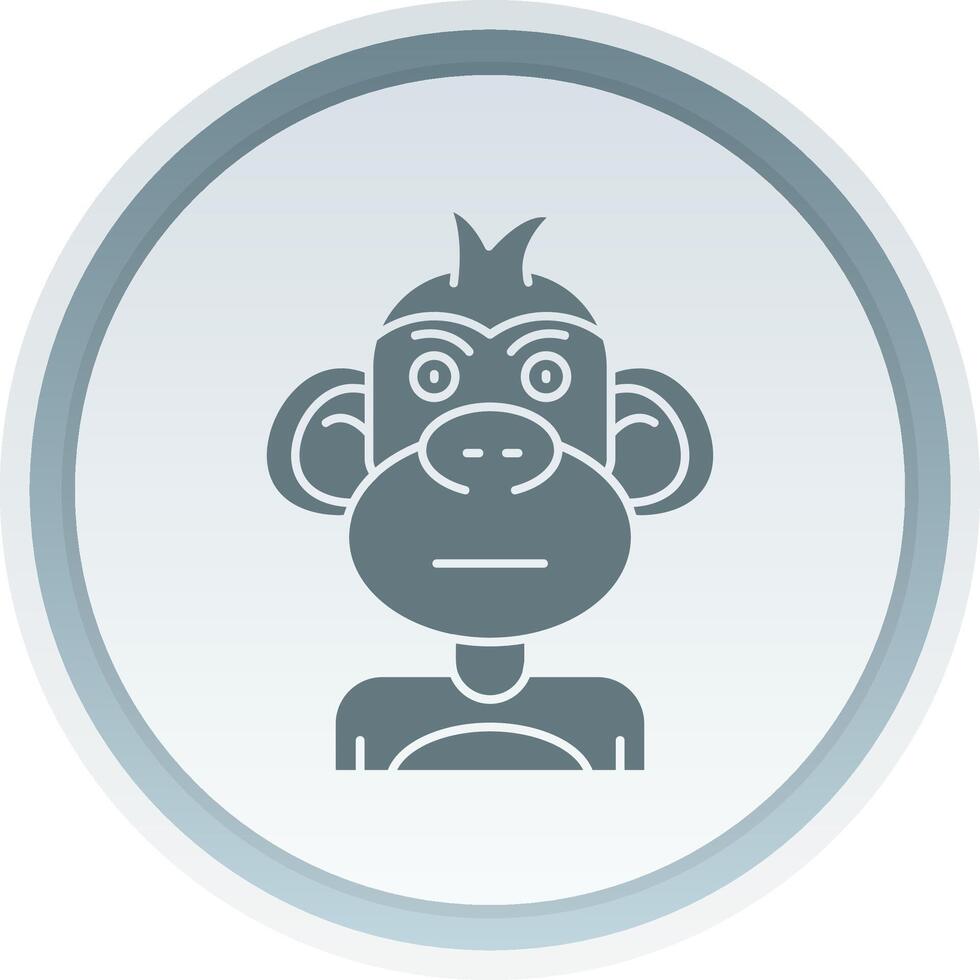 Embarrassed Solid button Icon 38518186 Vector Art at Vecteezy